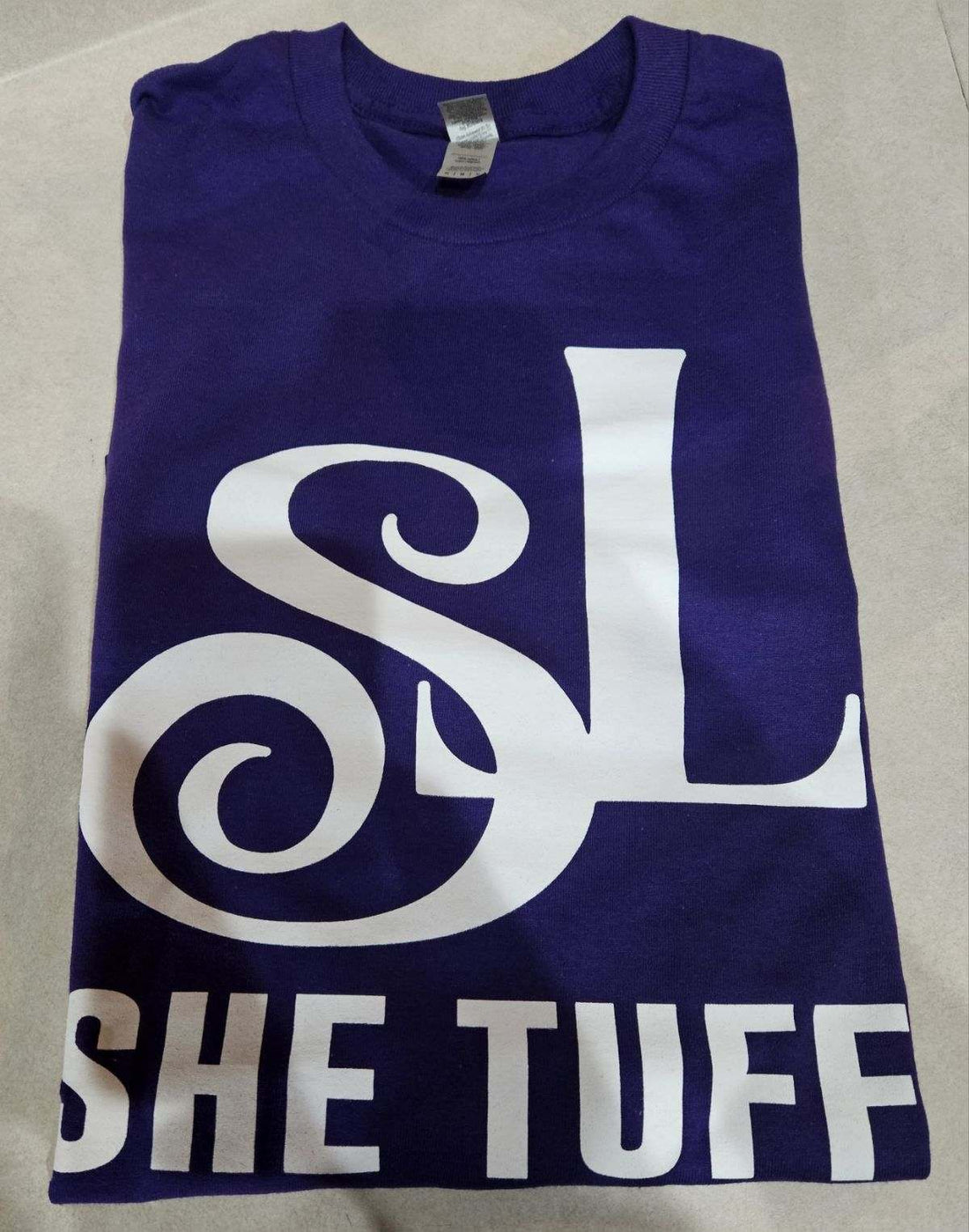 Purple She Tuff Shirt – SHE AND HE TUFF CLOTHING